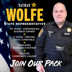 Nathan Wolfe for State Representative District 30 – Join Our Pack
